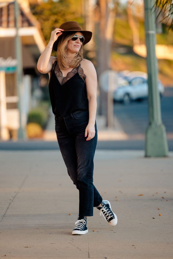 How To Style Black Converse - 7 Perfect Tips - Denim Is the New Black